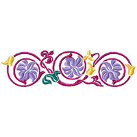 4-Hobby.com - Machine Embroidery Designs :: Borders :: Elegant Borders ...